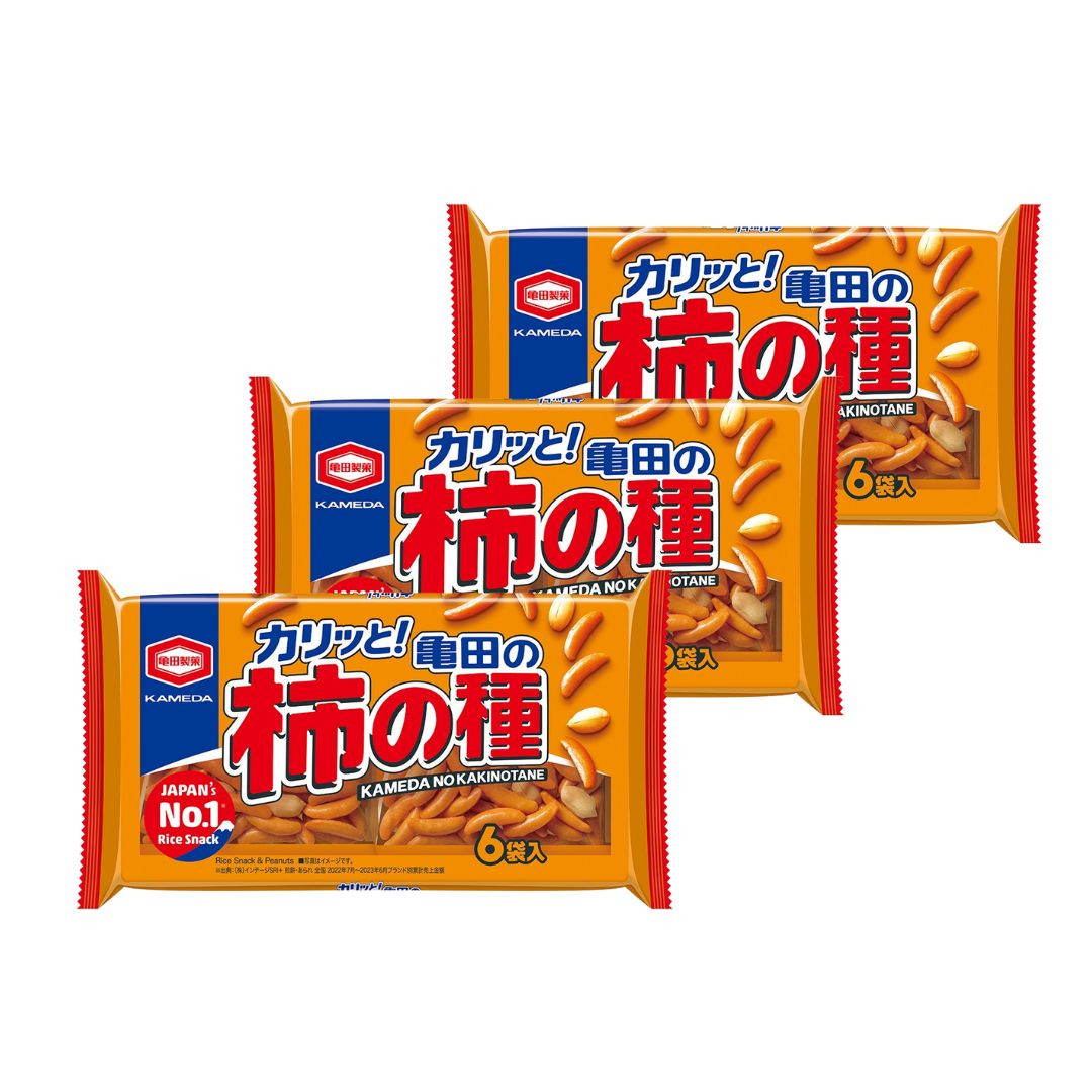 Kameda Crisps ~Kakinotane~(6 pack per bag, 3 bags) – NANIKOKO